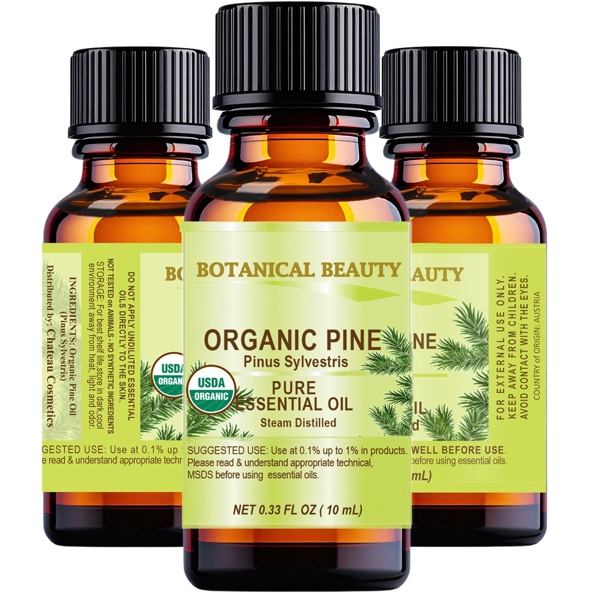 Botanical Beauty Organic Pine Essential Oil – Chateau Cosmetics ...