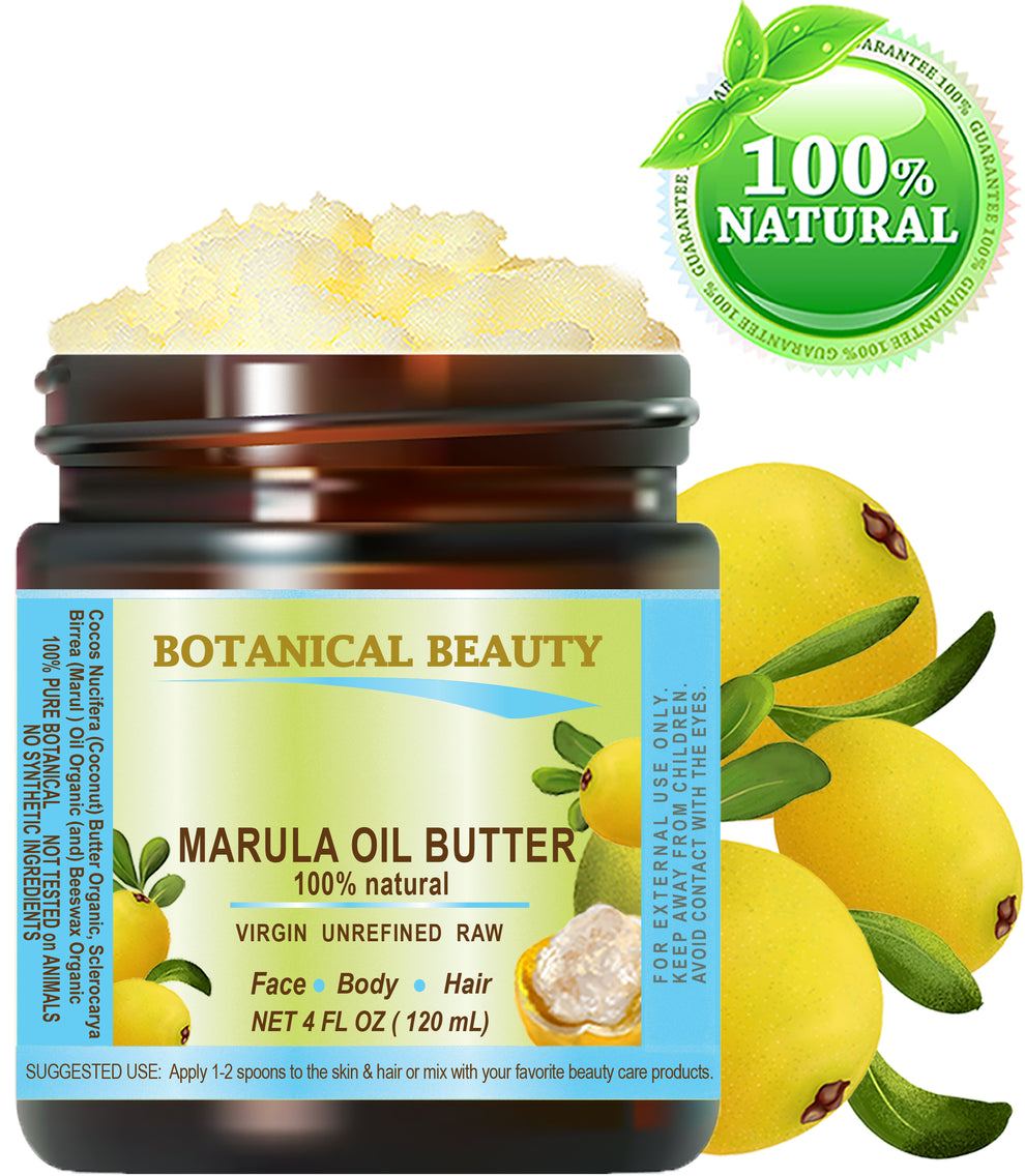 Botanical Beauty Marula Oil Butter – Chateau Cosmetics Botanical Beauty